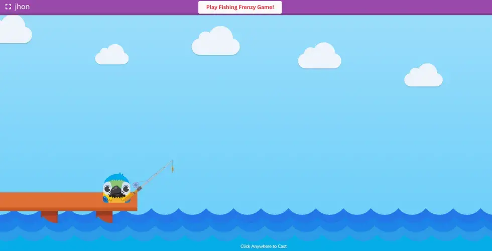 Fishing Frenzy Blooket Game | Learn Smartly while Catching Fish!
